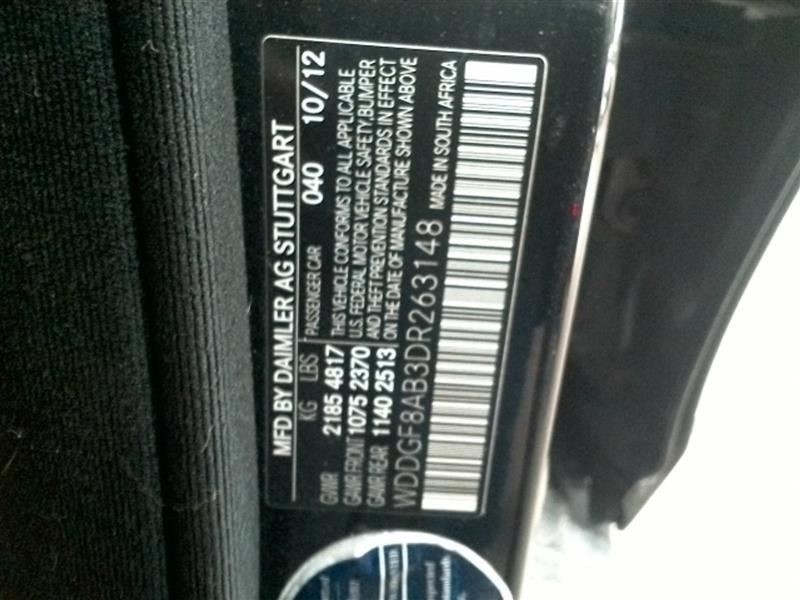 Engine ECM 204 Type C350 Coupe ID 2769005000 Fits 13-15 MERCEDES C ...