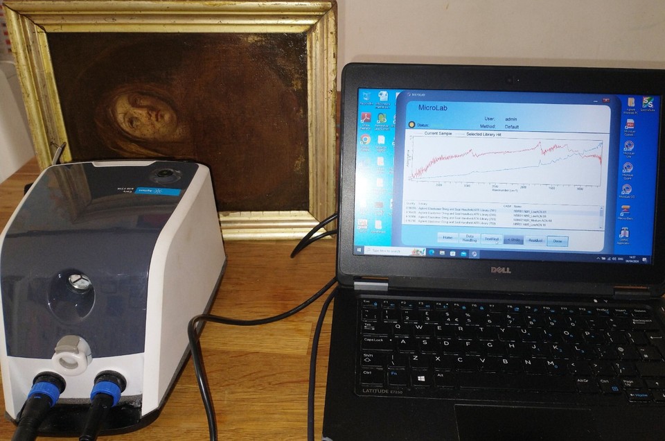 Agilent cary 630 portable FTIR spectrometer Quick-snap DRIFTS 650-4000 ...