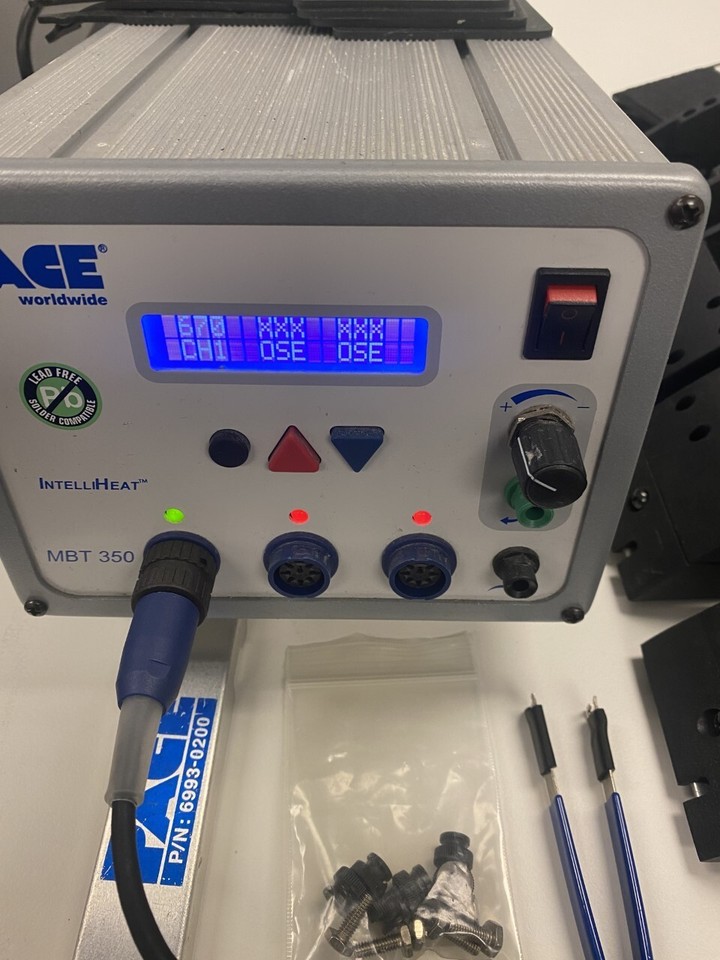 PACE MBT-350 Multi-Channel Rework System - with TD-100A Iron, MT-100 ...