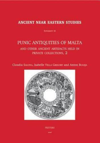 Ancient Near Eastern Studies Supplement Ser.: Punic Antiquities of ...