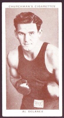 EX+-EX/MT 1938 Churchman's Boxing Personalities #11 AL DELANEY | eBay