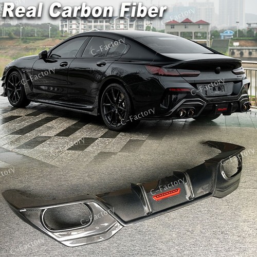 Fits BMW G16 M850i 840i 2018-2023 Rear Bumper Diffuser Lip SPOILER REAL ...