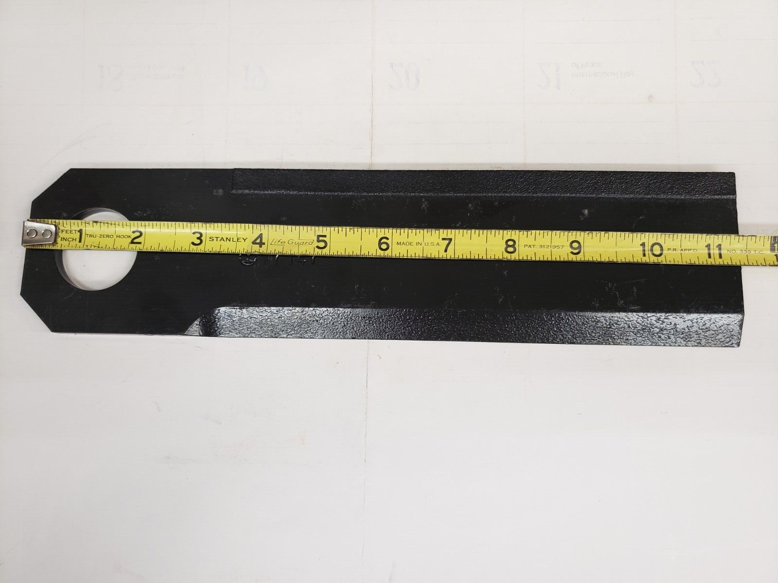 Qty/1 Olimac 17147 Corn Stalk Chopper Blade 11-3/8" x 2-3/4" 1-3/8 ...