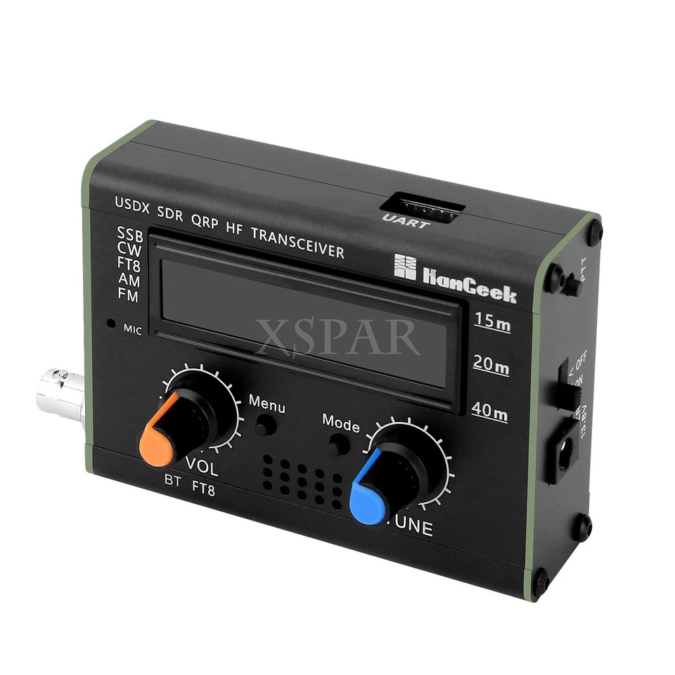 HAMGEEK USDX-FT8 5W usDX SDR QRP Bluetooth Transceiver QCX-SSB to SSB 3 ...