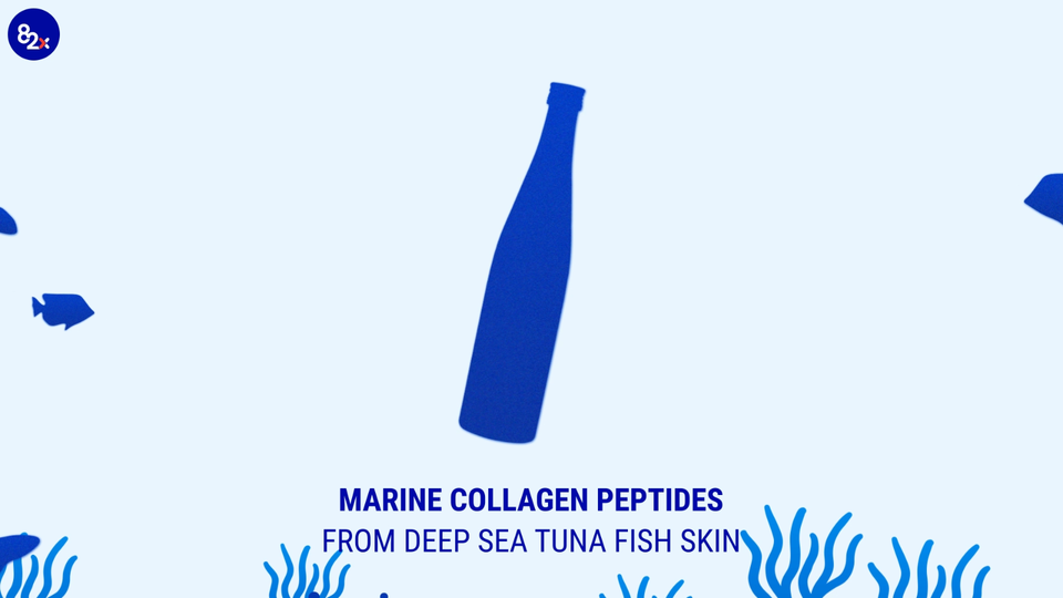 82x Collagen Classic 120000 500g Japan Fruit Flavor Marine Collagen ...