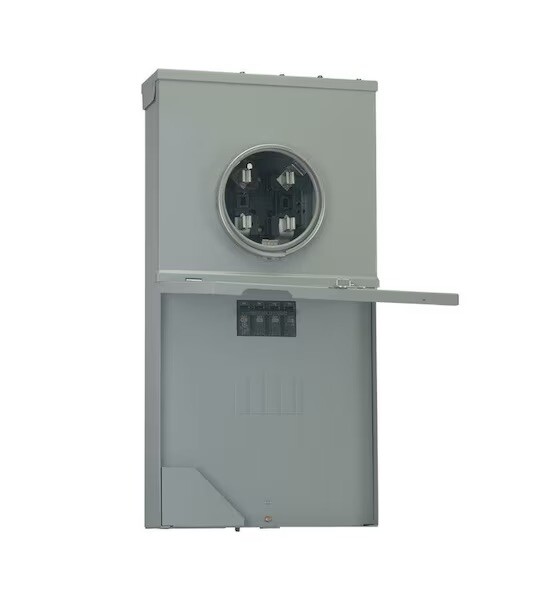 NEW GE TSM420CSCUP OUTDOOR 200 AMP MAIN BREAKER LOAD CENTER BOX 6767982 ...