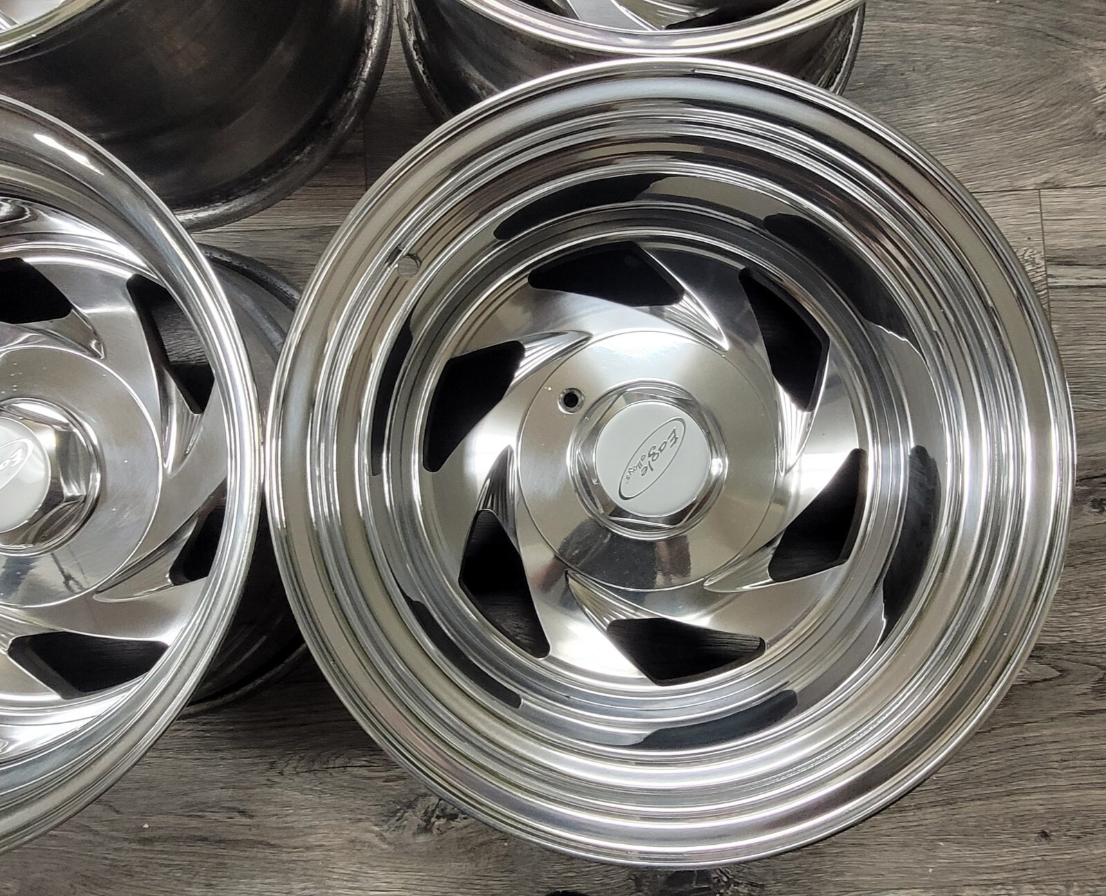 15x10 6x5.5 Lug Wheel Chevy Toyota Nissan KMC Boyd Centerline Eagle ...