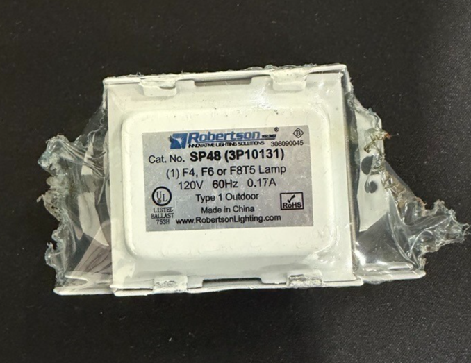 Robertson- SP48 - F4, F6, F8T5 120V Magnetic Fluorescent Ballast | eBay