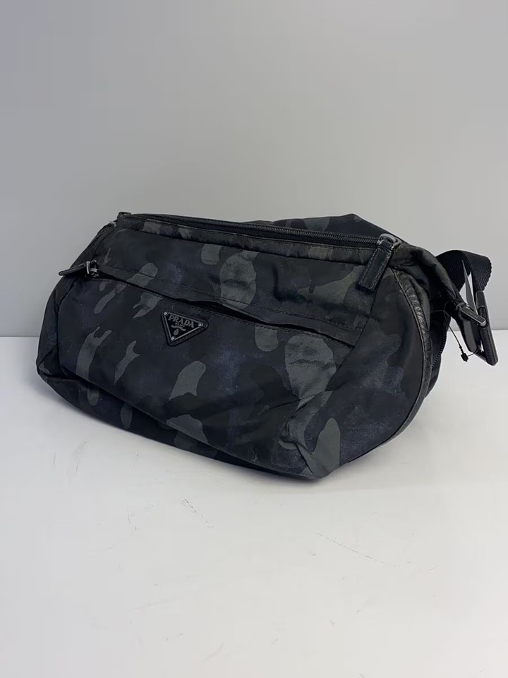 PRADA Prada Waist Bag Nylon Blue Camouflage VA0991 | eBay UK