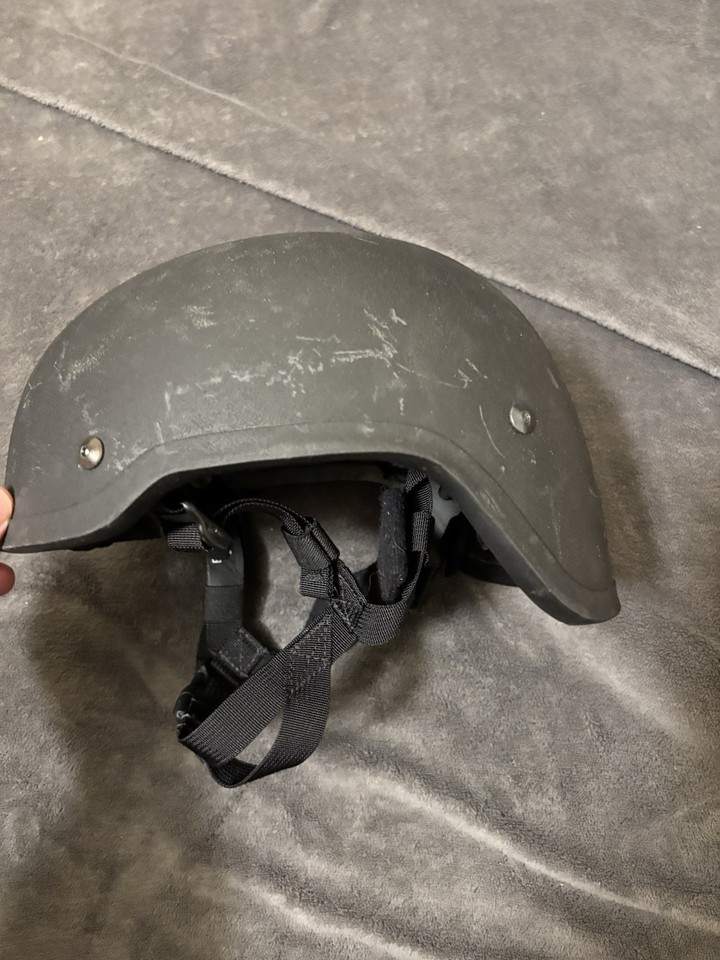 RBR F6 Mach3 High Cut Helmet(like MSA 2001) Size Large 2005dom | eBay