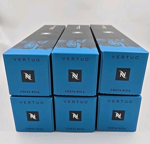 60 X Nespresso Vertuo Coffee Pods. Costa Rica, Gran Lungo 150ml mug ...