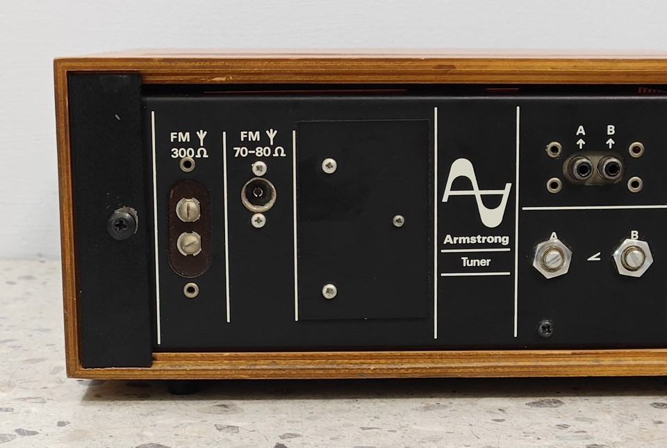 ARMSTRONG 524 VINTAGE Stereo FM tuner / Radio Made in the UK 1970's ...