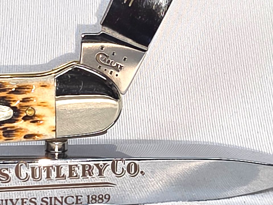 Case 2013 Amber Bone Canoe 62131cv With Box 2 Blade | eBay