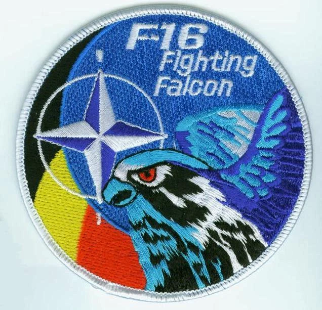 Blue Falcon Patch