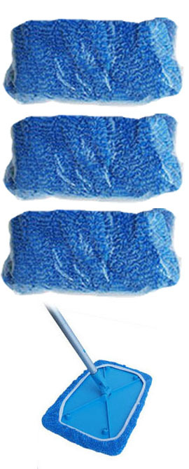 Microfiber Mop Cover Refill 8"x15" Fits Bona,Bruce,Armstrong,PolyCare ...