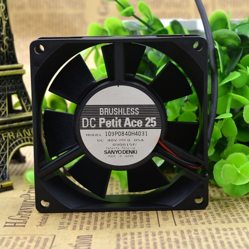 SANYO 40V 0.05A 8CM 8025 109P0840H4031 printer copier dedicated cooling ...