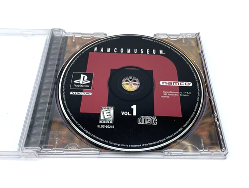 Playstation Namco Museum Vol. 1 PS1 - Classic Arcade Games Collection ...