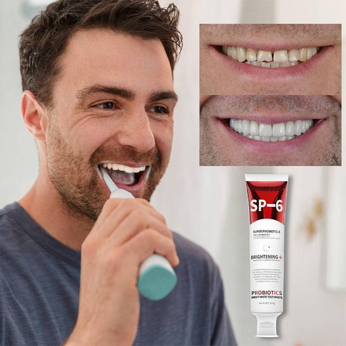 Super Probiotic SP-6 Toothpaste, 140g Probiotics Bright White ...
