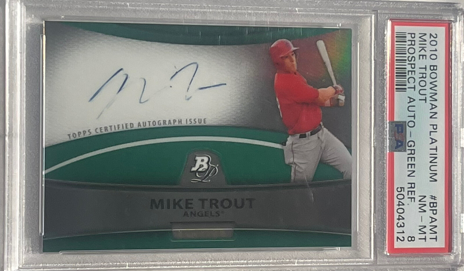 Mike Trout | Autographed Baseball Memorabilia & MLB Merchandise