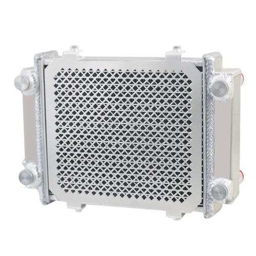 2Row Auxiliary Radiator &Insect Net For Audi S3 TT TTS Quattro/VW Golf ...