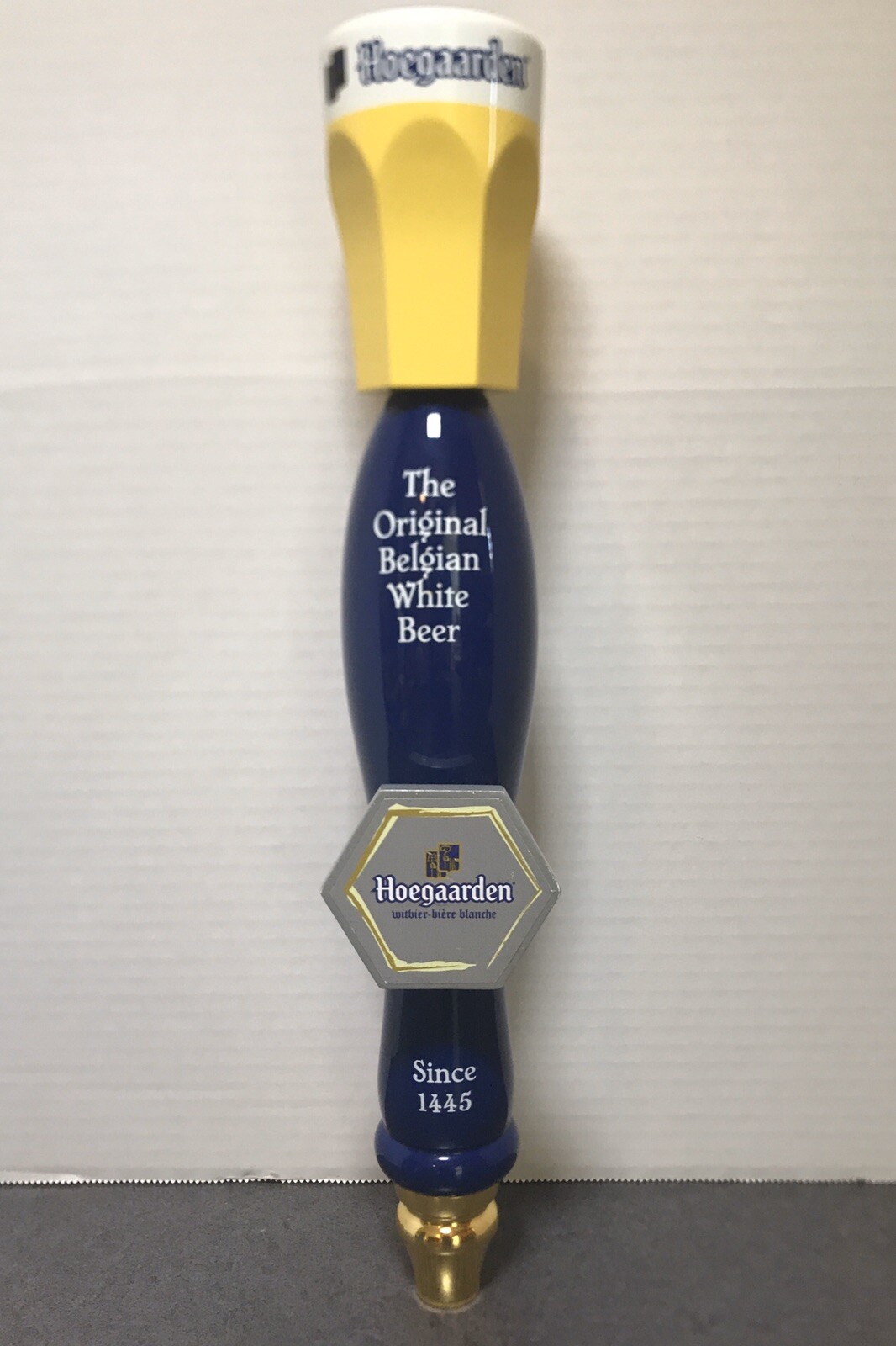 Hoegaarden Belgian White Ale Tap Handle Pull Knob Craft Beer Keg Man ...