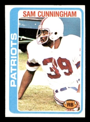 1978 Topps Football #341 Sam Cunningham EX/MT | eBay