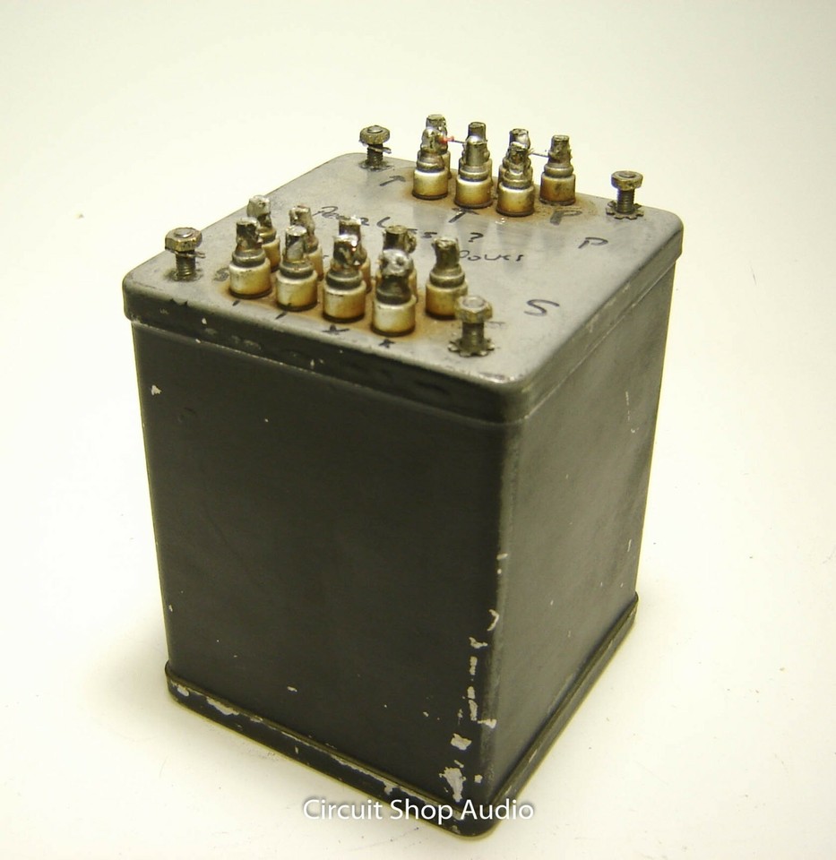Vintage Peerless Potted Style Power Transformer -- KT | eBay