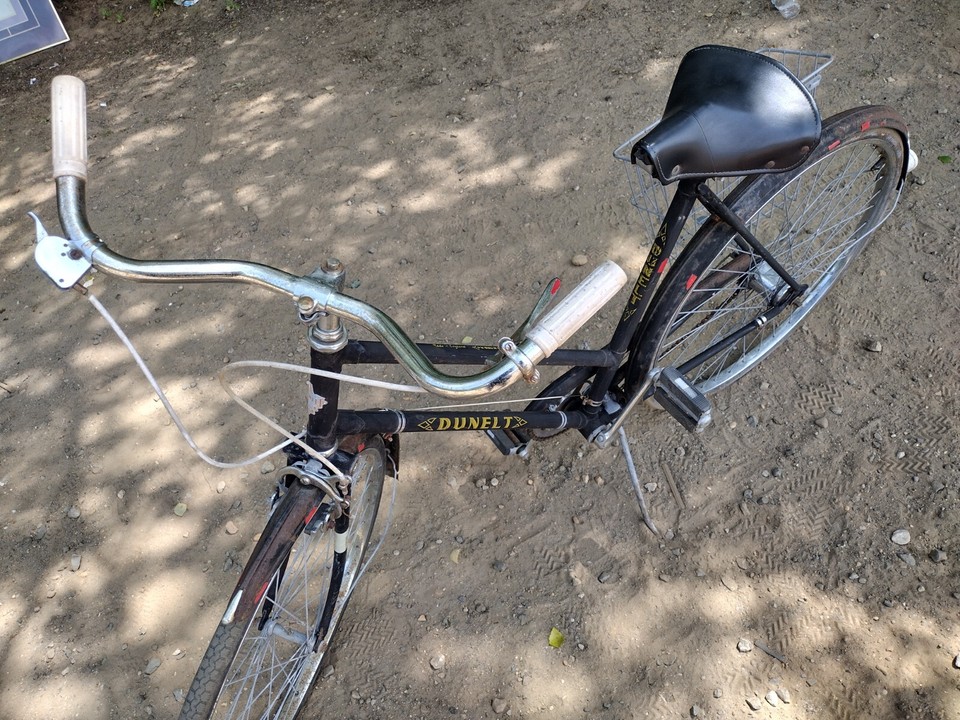 VINTAGE DUNELT BICYCLE MADE IN ENGLAND rare | eBay