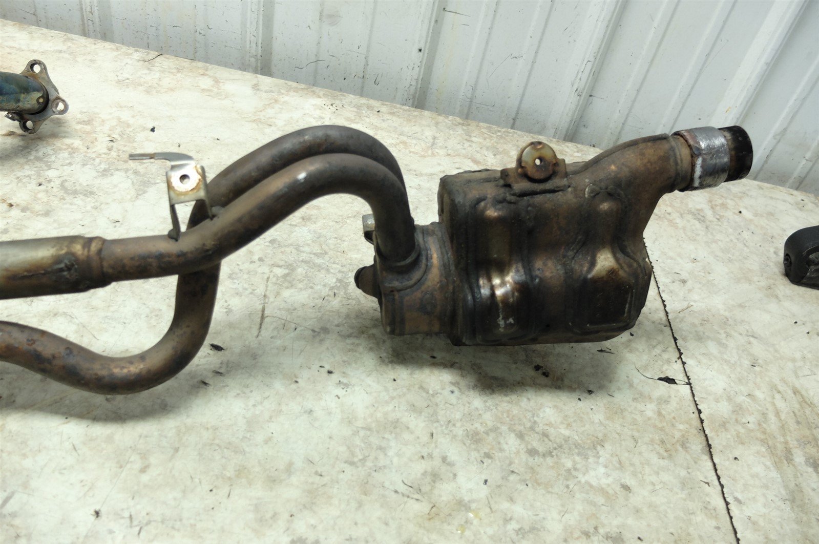 14 Honda CTX 1300 CTX1300 A left side muffler pipe exhaust | eBay