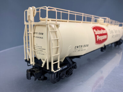 Atlas O ACF 33K Gallon Tank Car Suburban Propane CNTX #1309 NIB! O458 ...