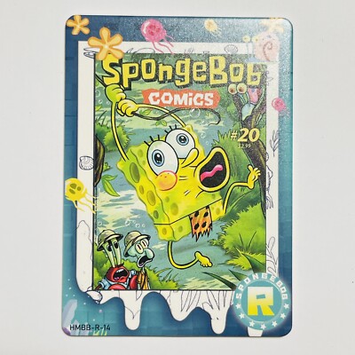 Spongebob Squarepants Hobby Premium Trading Card CCG - Comics #20 R | eBay