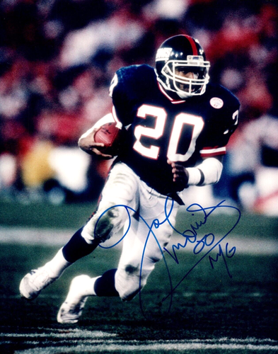 Joe Morris NY Giants Signed 8x10 Football Photo | eBay