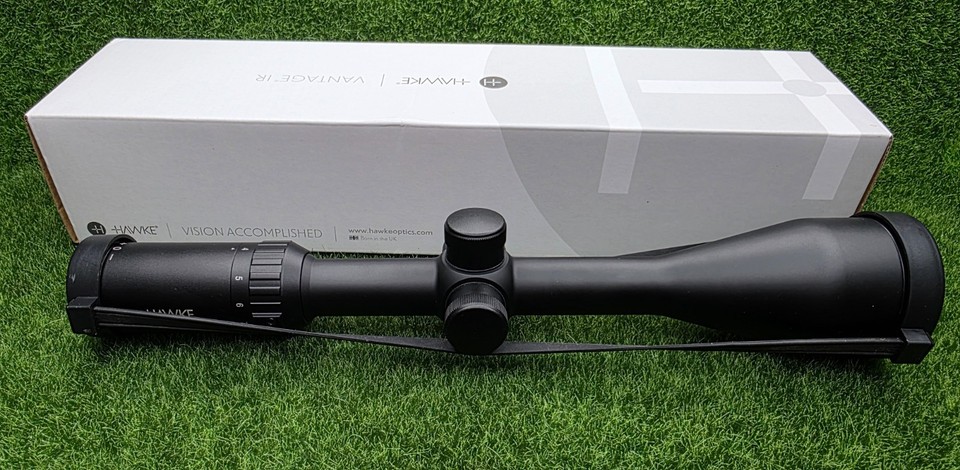 Hawke #14250 Vantage IR 4-12x50mm Mil-Dot Center IR Reticle SFP ...
