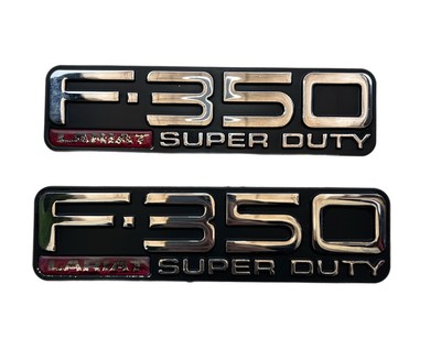 99-04 FORD F-350 LARIAT FENDER EMBLEMS BADGES LOGOS | eBay