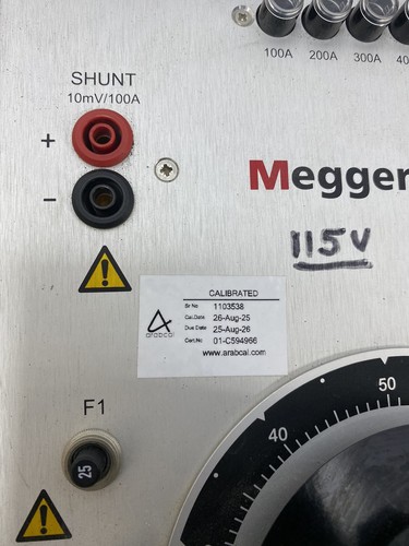 MEGGER MOM600A Microohmmeter Programma for sale online | eBay