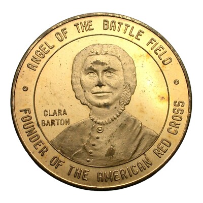 Hagerstown, MD Angel Of The Battlefield Clara Barton Token B R 34 TC ...