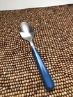 Gibson Stainless Dark Denim Blue Plastic PLACE SOUP SPOON 7” NEW | eBay