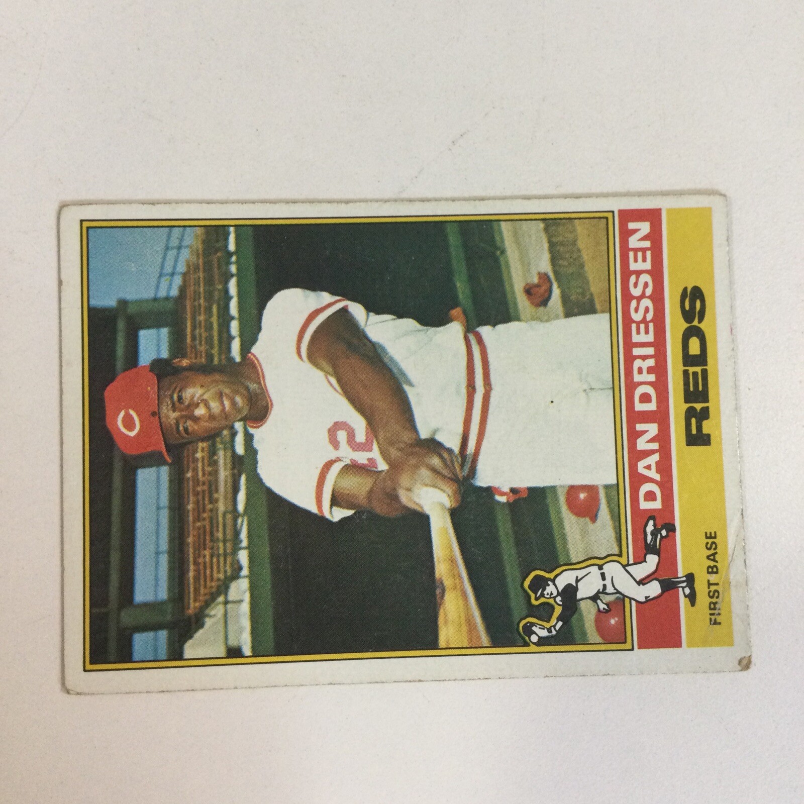 #514 Dan Driessen Cincinnati Reds 1976 Topps Baseball Card VG+ | eBay