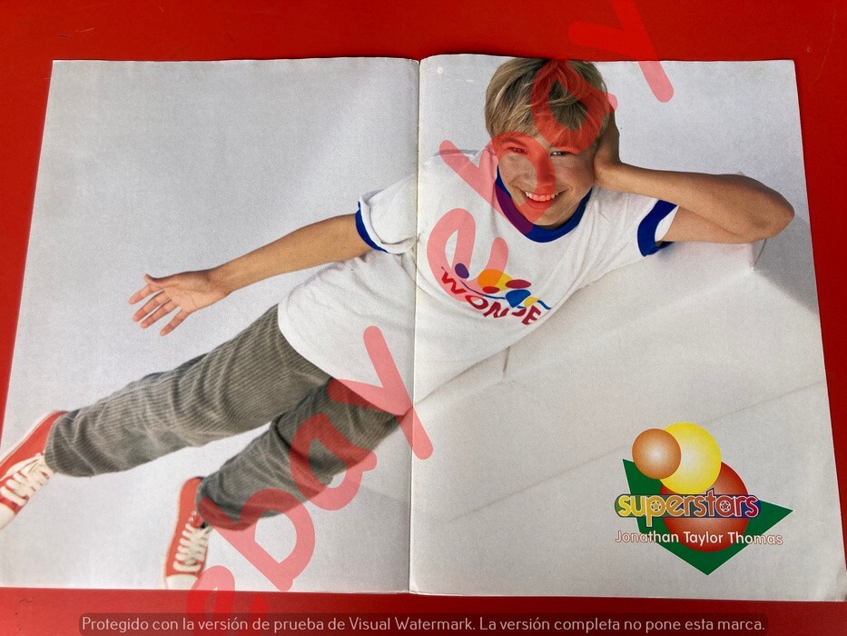 DEVON SAWA / JONATHAN TAYLOR THOMAS 2 pages pinup poster clipping /s124 ...