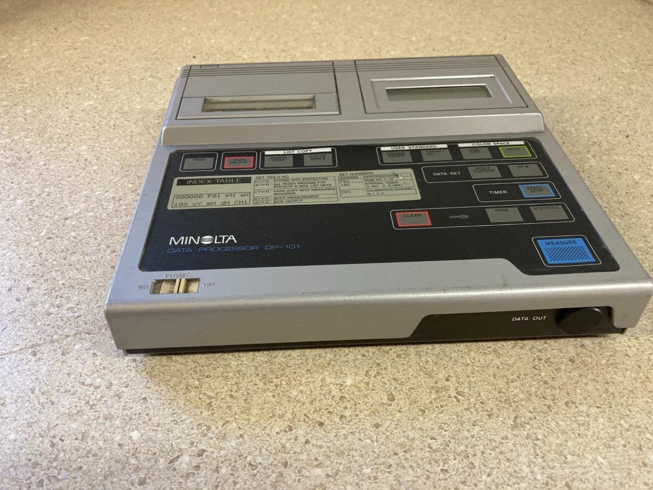 Konica Minolta DP-101 Data Processor Printer for CS-100A Chroma Meter ...