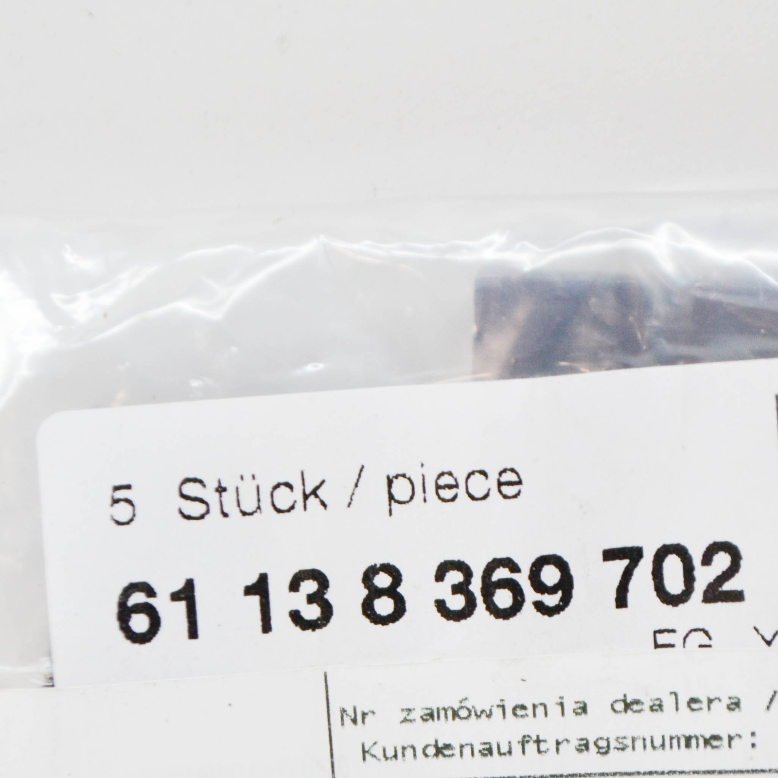 BMW 3 E93 Tail Light Connector Socket Housing 61138369702 8369702 NEW ...