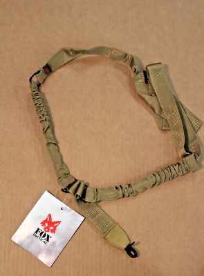 NEW Tactical Assault Rifle Adjustable Single Point Weapon Sling -Coyote ...