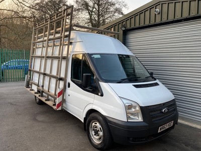 2013 63 FORD TRANSIT MK7 LWB HIGH ROOF VAN L3 2.2 TDCI 125PS WINDOW ...