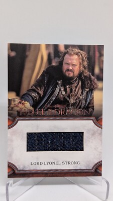 House of the Dragon Lyonel Strong Authentic Costume Material Relic RC18 ...