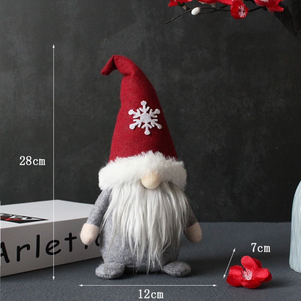 Holiday Decoration Christmas Faceless Gnome Doll Xmas Ornaments | eBay