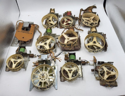 Vintage Pinball Arcade Machine Game Score Reels Wheels Parts AS IS ...