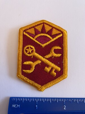 US Army Advance Weapons Support Command Patch Full Color Patch INV5416 ...