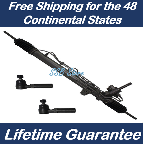 40+2 Power Steering Rack and Pinion for Nissan 350Z +2 outer tie rods ...