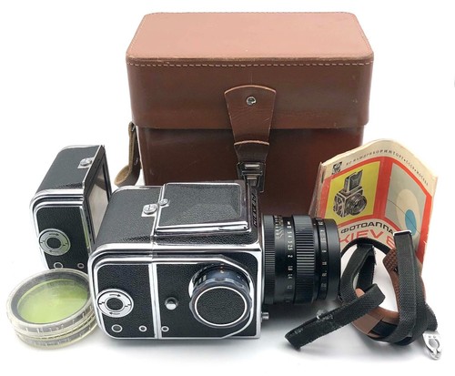 Kiev-80 TTL Arsenal 6x6 medium format camera set with Vega-12B 2.8/90mm ...