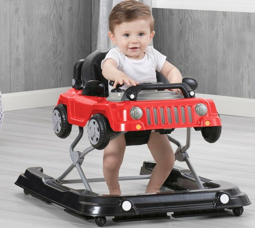 Jeep Wrangler Baby Walker 3 In 1 Activity Center Toy Car Boys Girls ...